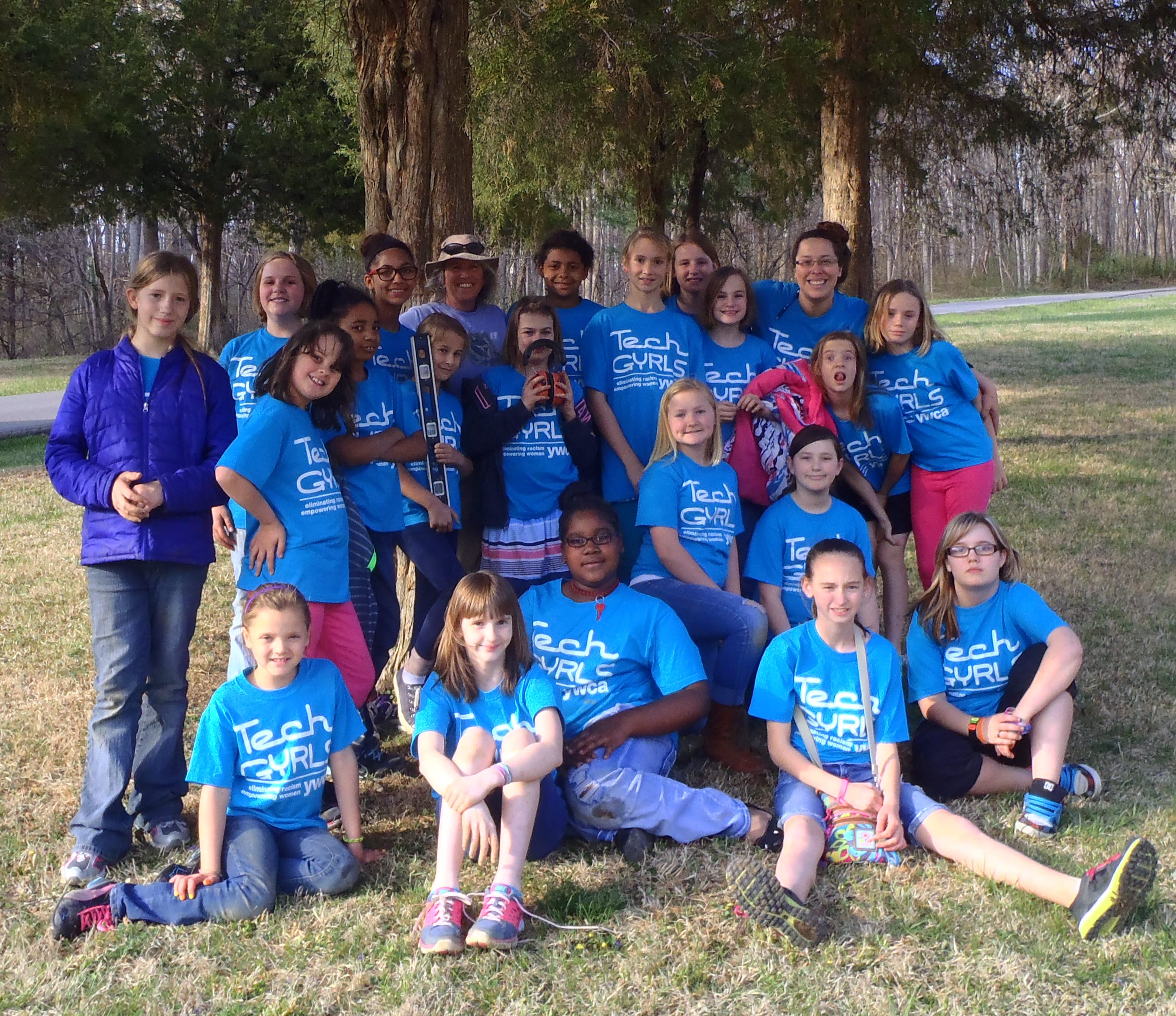 Planting an Edible Park with YWCA Tech GYRLS - Grow Appalachia